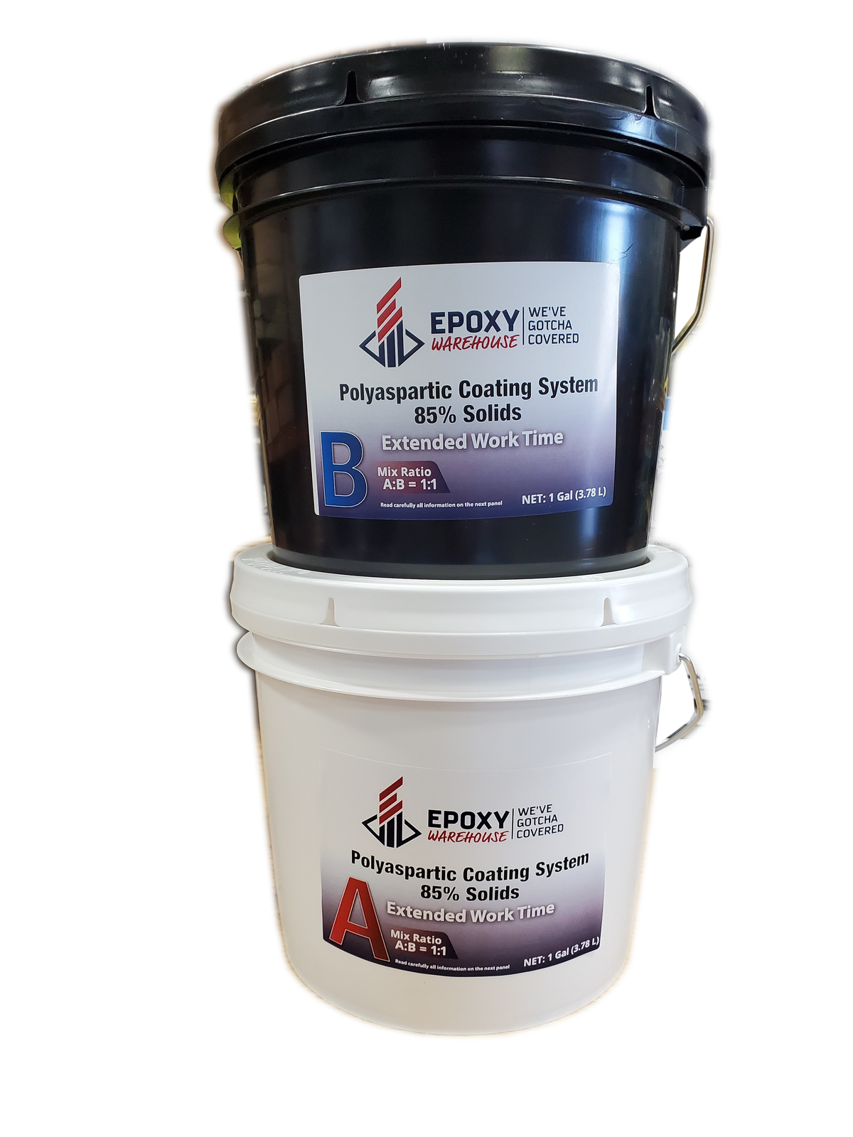 EW Poly-85 Polyaspartic 2-gal kit — Epoxy Warehouse USA