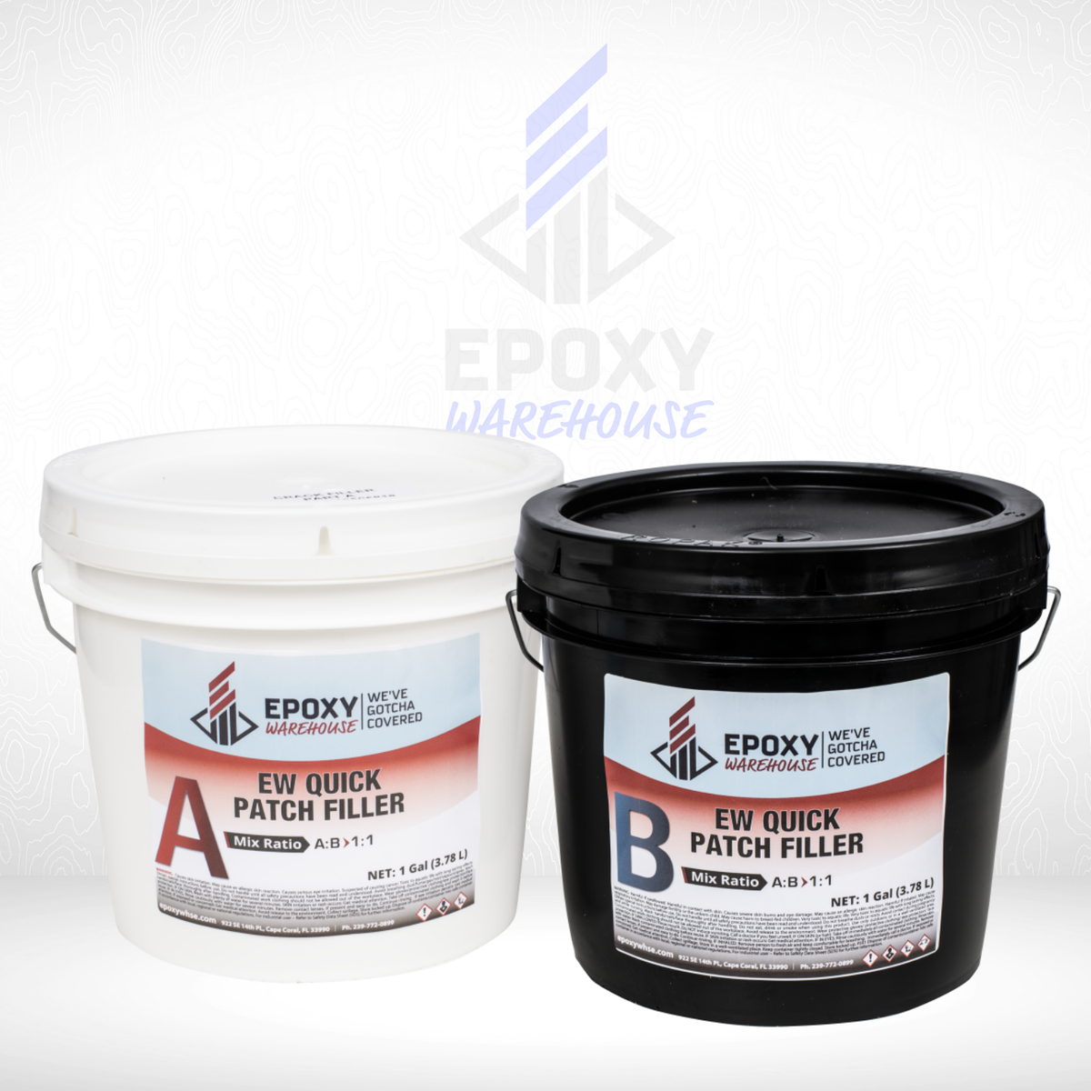 EW-Quick Patch Filler 2 gal kit — Epoxy Warehouse USA